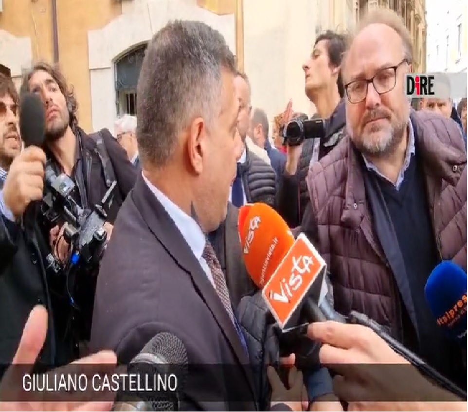Il sogno di Giuliano Castellino di entrare alla Camera, dove ieri era ...